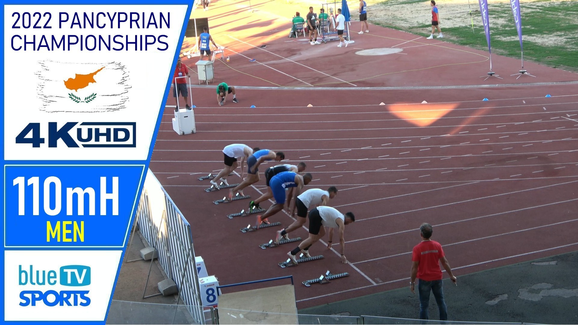 Men's 110m Hurdles Final Men • 2022 Pancyprian Championships