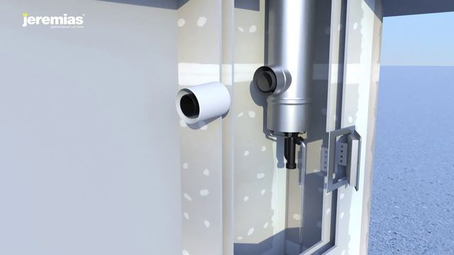 Монтаж коаксиальных систем дымоудаления CLV и Twin