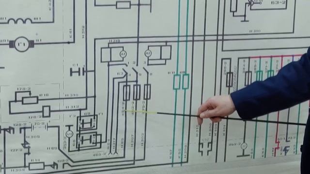 Осинцев И.А. ВЛ10 КРП. Аварийная работа панели управления ПУ 037