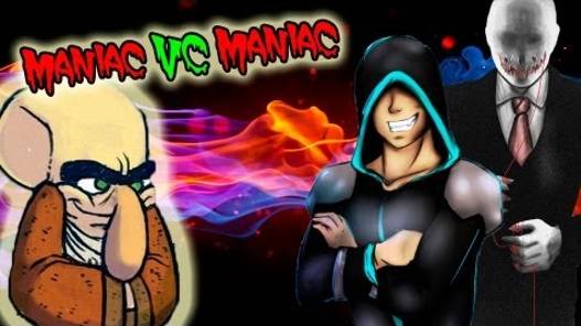 Frost И Parnisha VS Маньяк!  Minecraft Испытания Маньяка!