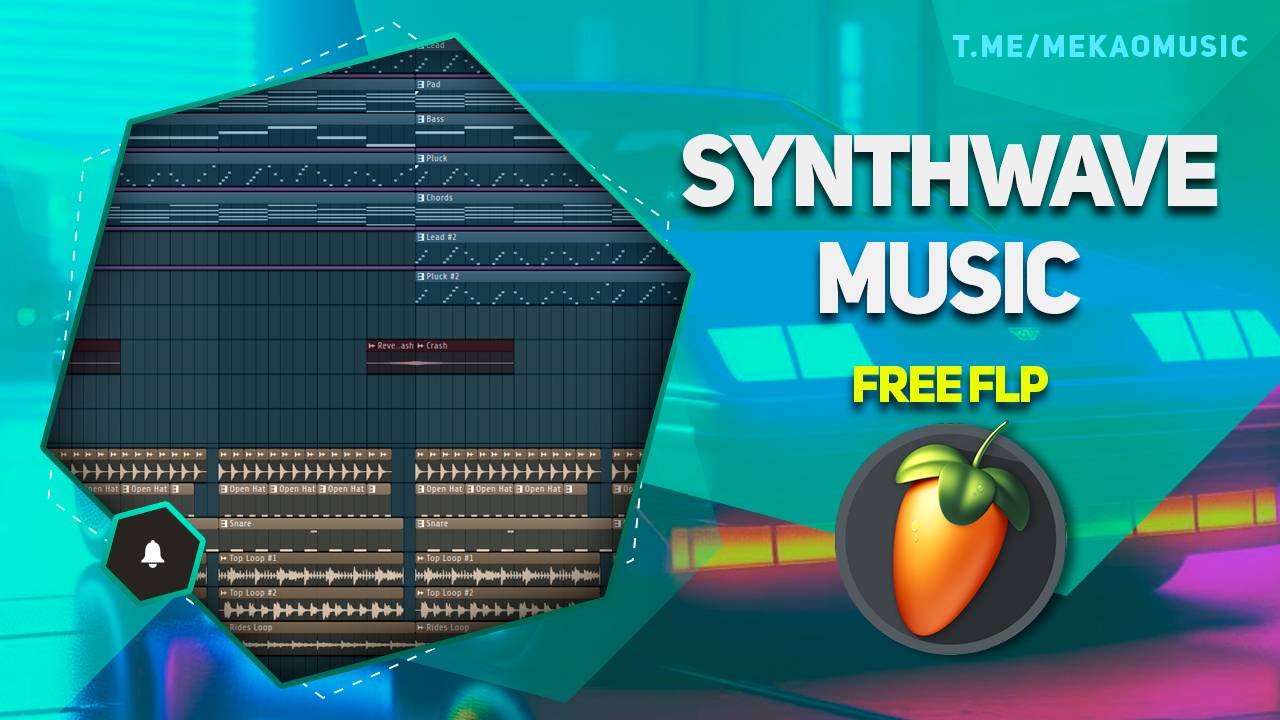 СИНТВЕЙВ ТРЕК FL STUDIO 20\Synthwave In FL Studio 20 (FREE FLP)