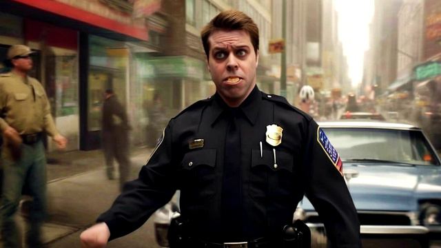 Мошенник думает что он полицейский