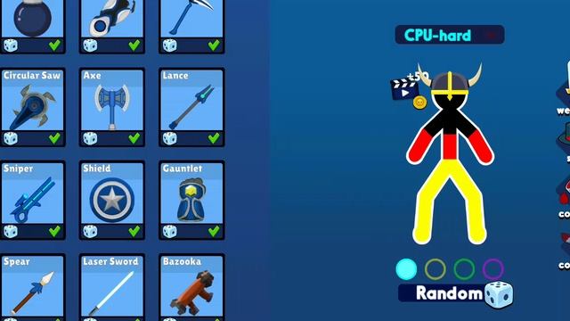 Supreme Duelist Stickman. Сражаемся базукой и снайперкой против стран: Германия, Польша, Украина.