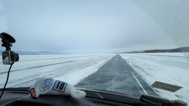 Ольхон ледовая переправа