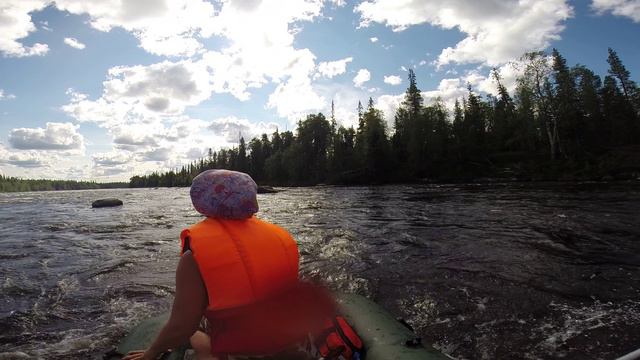 Сплав 2021. Умба. Вова и Маша