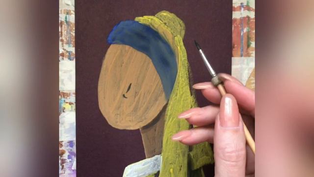 Рисуем портрет. Урок закрытого клуба для малышей и их родителей.