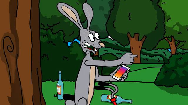 Анекдот - Волк спился