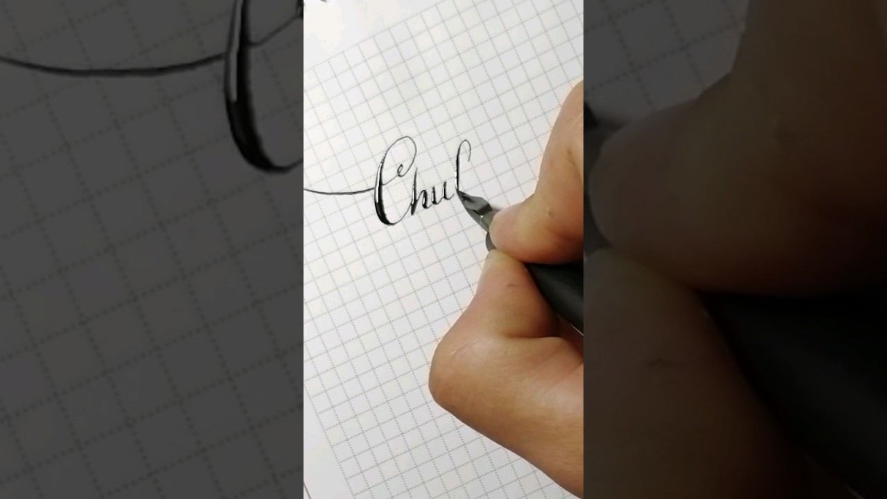 Каллиграфия, творчество остроконечным пером #каллиграфия #почерк #творчество
