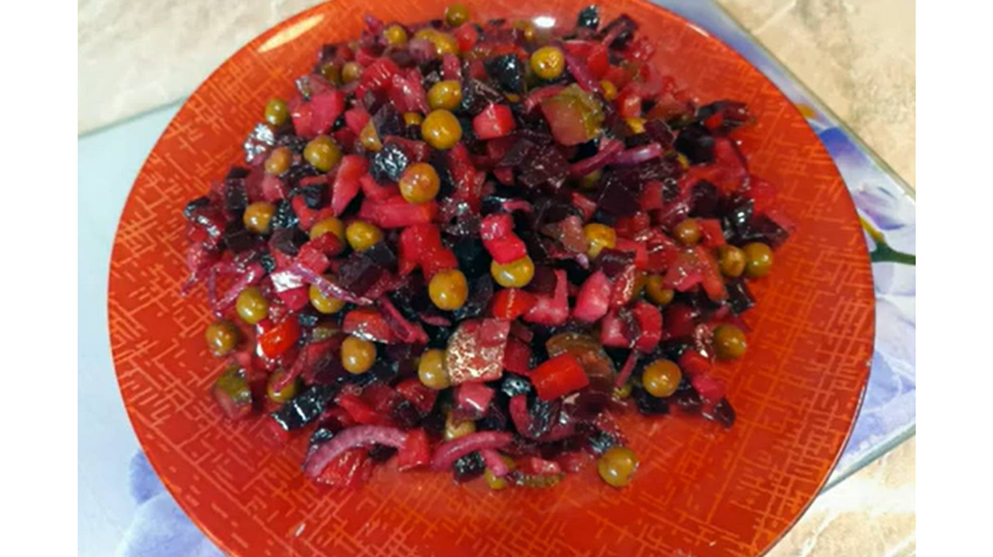 Винегрет на сковороде