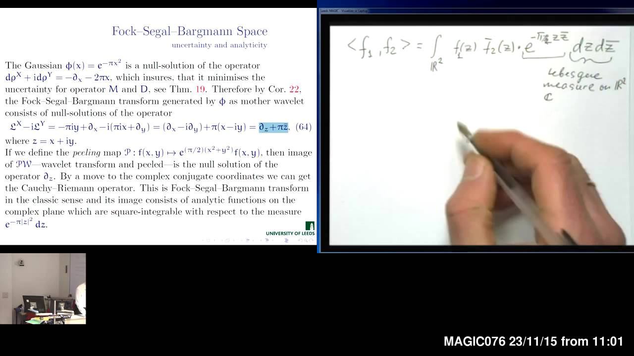 The Heisenberg group: Lecture 7