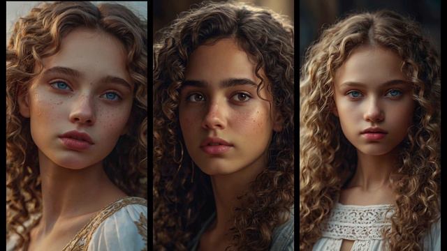 Мегапиксельные кантри девочки. Три грации.