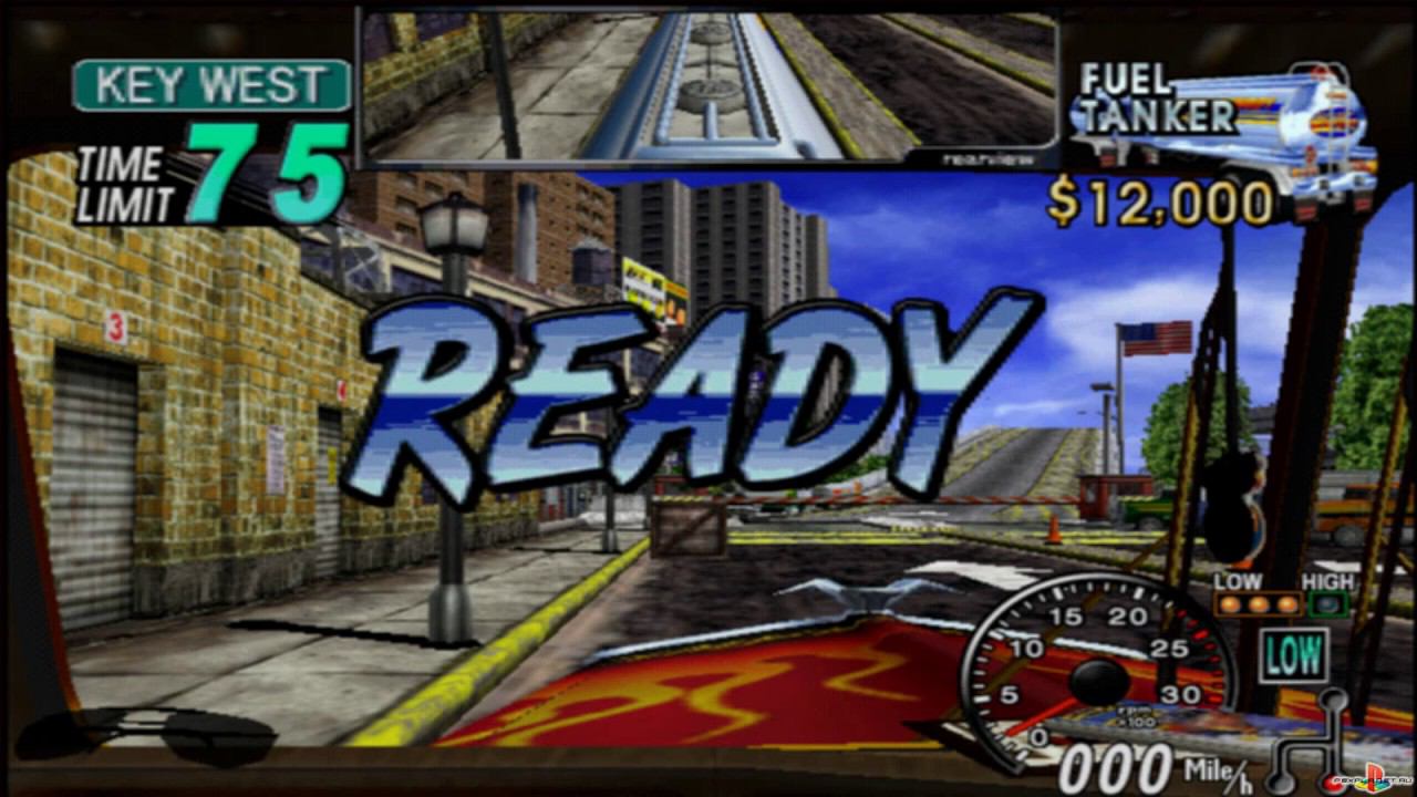 (PS2) 18 Wheeler - American Pro Trucker (SLUS-20210) GamePlay