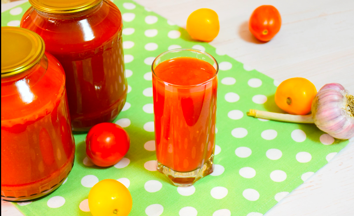 Натуральный домашний томатный сок
