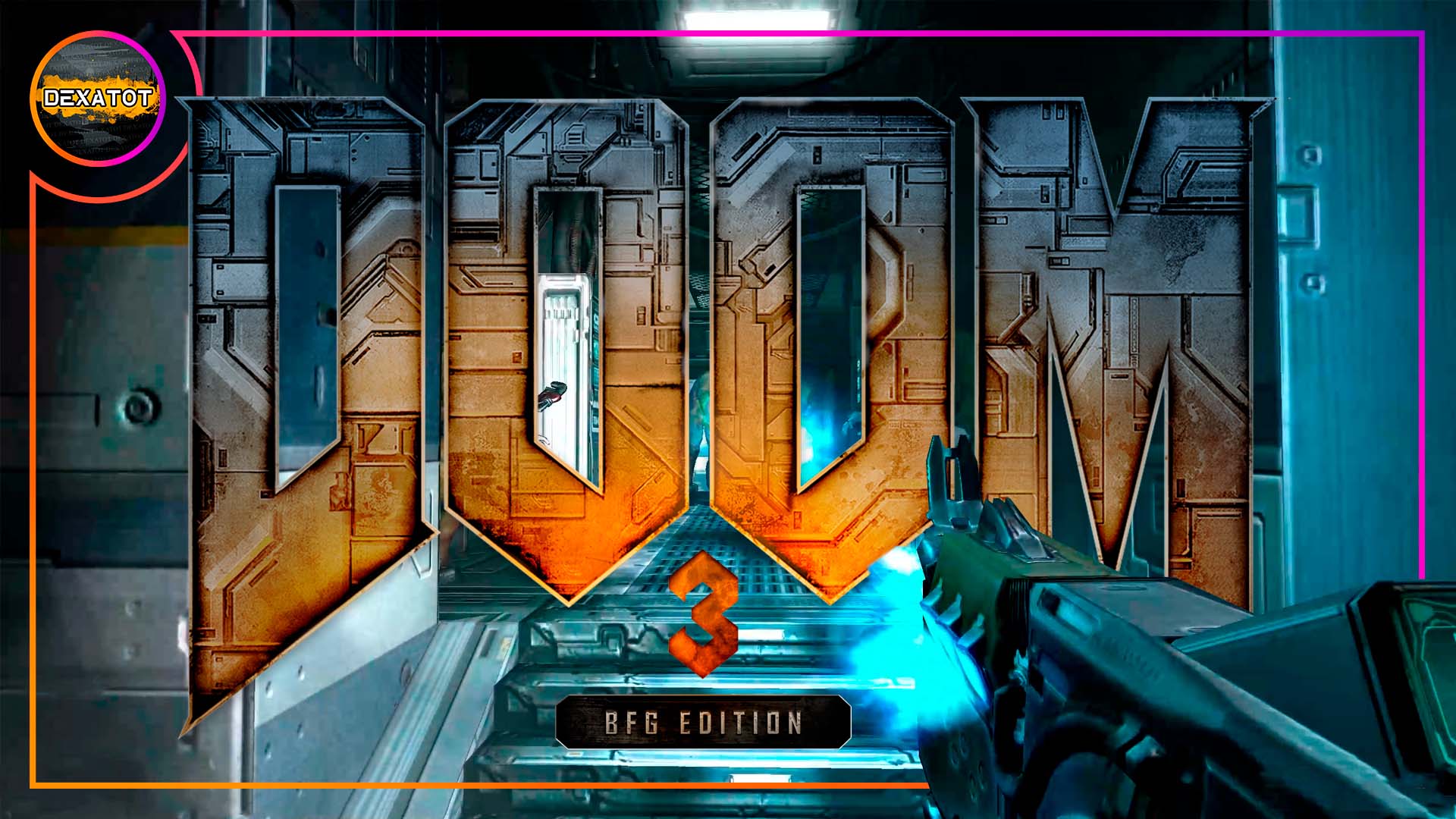 Червь в руке, мозги на стене ➤  Doom 3 #6