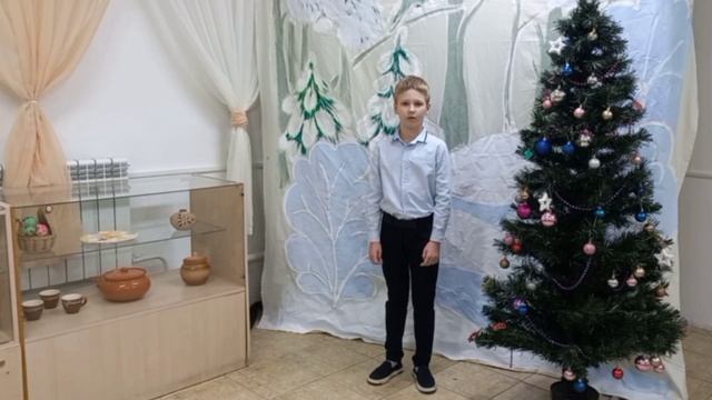 Витошнов Степан, 8 лет.  Алексей Хомяков "В эту ночь земля была в волнении"
