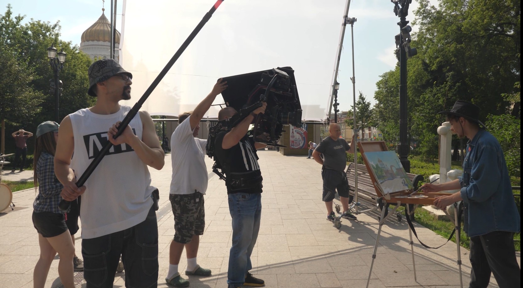 Кольцо А. Кино на бульварах. Сретенский бульвар