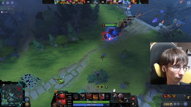 Dota 2 Вражеская Урса набивает огромное количество убийств, стрик. Но хватит ли ей его пр