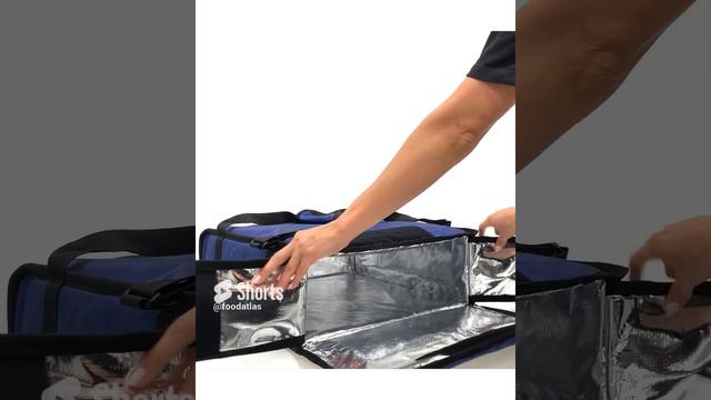 ТЕРМОСУМКА ДЛЯ ДОСТАВКИ ЕДЫ ПИЦЦЫ РОЛЛОВ  Foodatlas