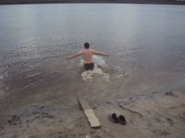 а вы когда нибудь купались в сентябре в сибирской речке ?