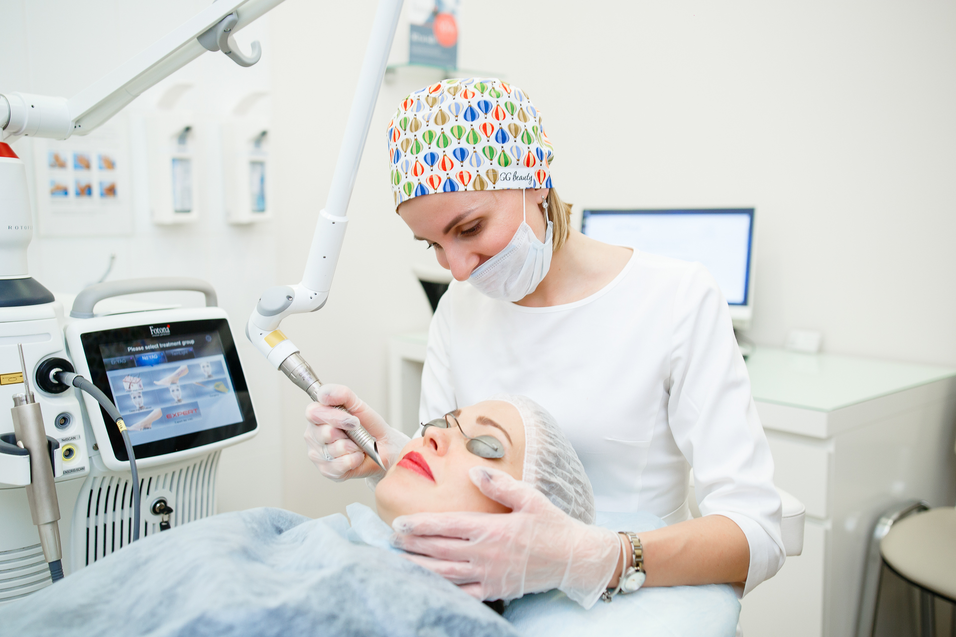 Лечение Акне на аппарате Фотона