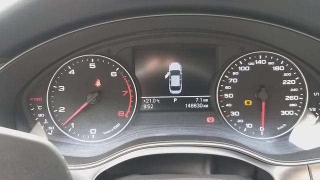 А6 С7 3.0 TFSI (300 л.с.) 2011 г.в. скачут обороты при прогреве!.mp4