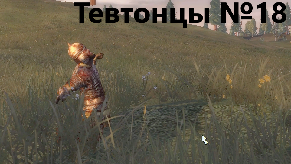 Medieval 2 TW Teutonic Camp-18. Бои на три фронта. Это на долго. Макс. сл-ть от ср. игрока