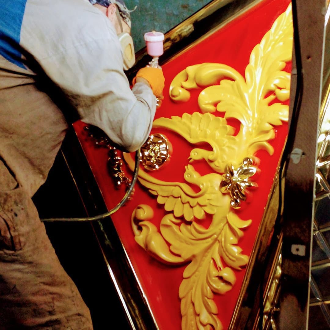 Проект металлизации под золото и хром в котором участвуют ученики Sky Chrome technology - Часть 2.