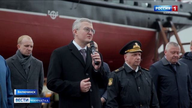 Три рыболовецких судна готовят к спуску в Вилючинске  || Вести-Камчатка