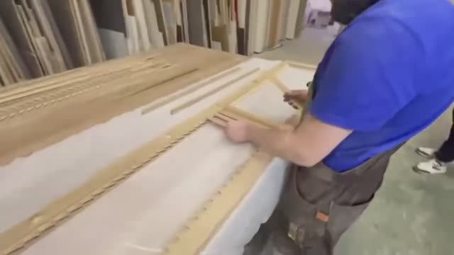 Изготавливаем жалюзийный фасад из массива