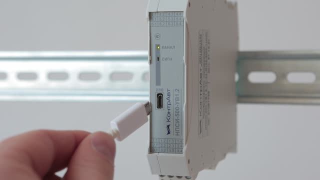 НПСИ-250/500-УВ. Конфигурирование преобразователей термопар, термосопротивлений и потенциометров.