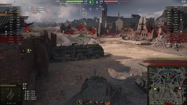 World of Tanks STRV74 Агрессивный Берлин