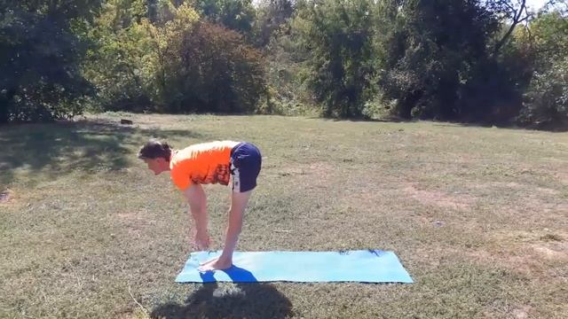 Сурья Намаскар утренняя йога