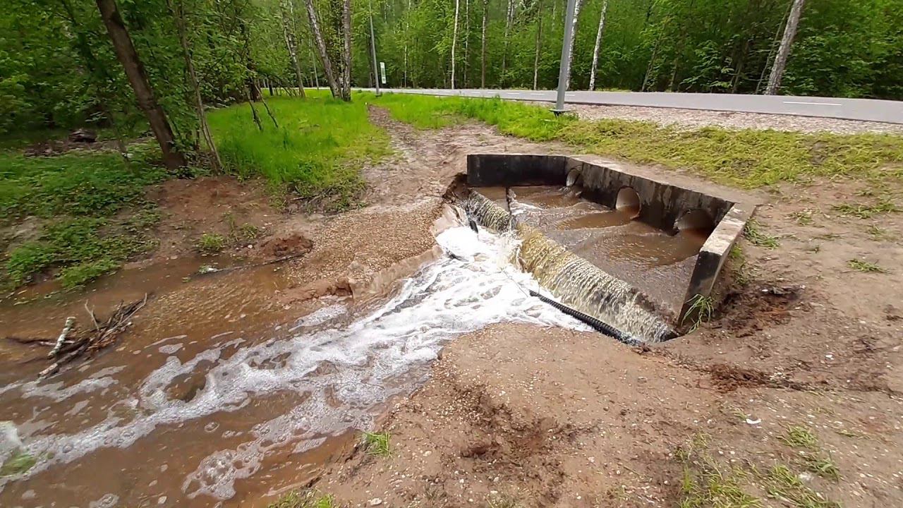 Водопад в Москве