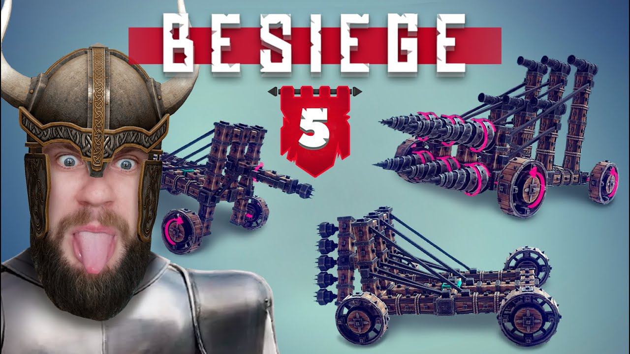 Вращающийся ОПЕРКРУТЕН перекроет все вентили! // BESIEGE №5