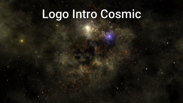 Пример Logo Intro Cosmic