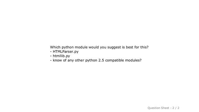 HTML : Best Python Module for HTML parsing - смотреть видео онлайн от ...