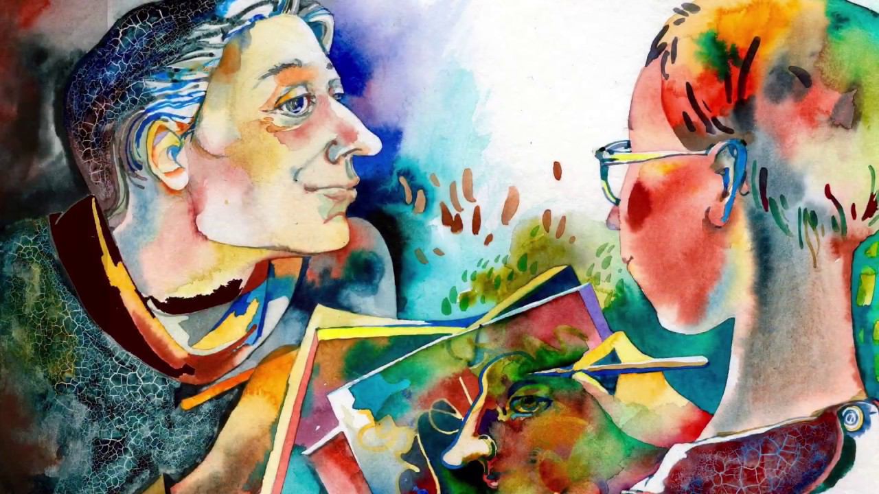 В гостях у Ольги Трофимовой. Часть 2. Художник и модель