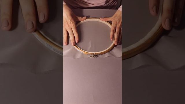 Люневильская вышивка, обучение онлайн.  Запяливание пяльцев