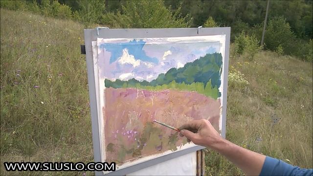 Брянские художники на живописном пленэре. Выставки картин в Брянске - июнь 2022. Сельцо 2022