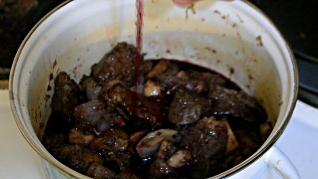 Бёф бургиньо́н, Говядина по-бургундски. Французское ресторанное блюдо, а рецепт простой