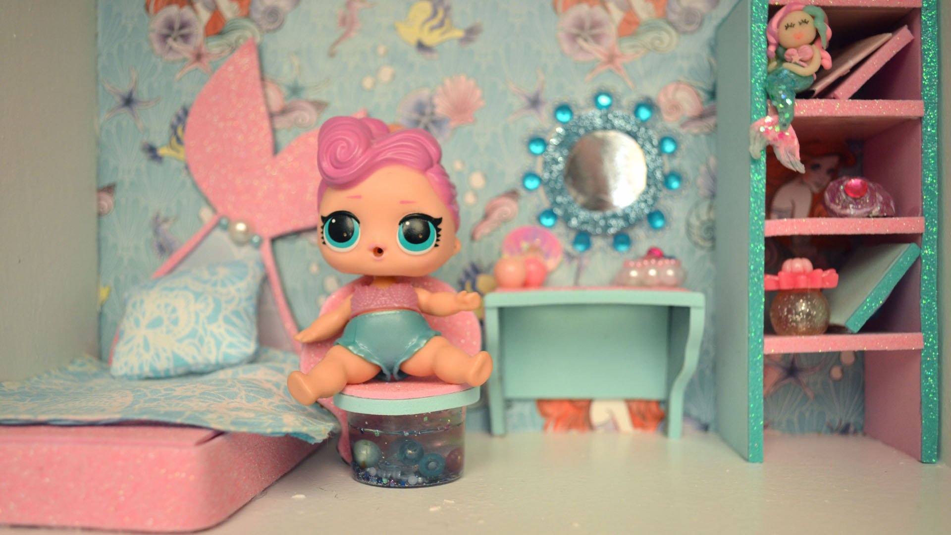 Мебель для русалочки своими руками