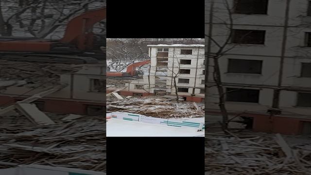 Снос дома ул. Никитинская, 19к2 VID_20231208_134609