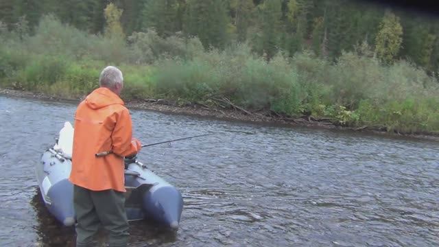 19 Серия Ловля Хариус на Алтайская Балда Удочка Поплавок Рыбалка Перекат Федоровича Сухой Пит Рыбалк