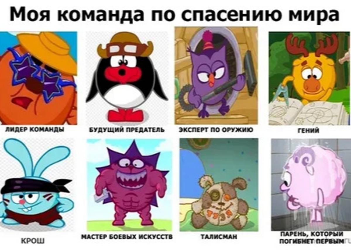 МЕМЫ ПРО СМЕШАРИКОВ