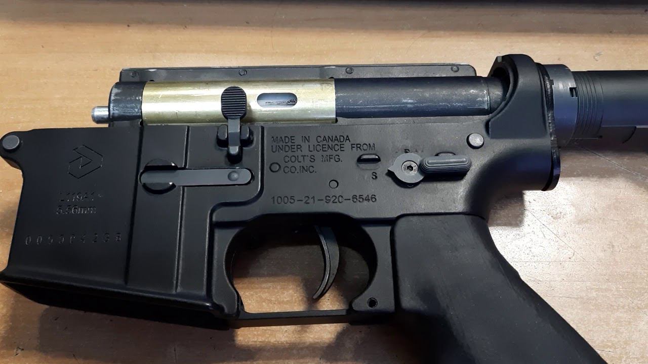 HLCustom storm grip for L119a1 AEG