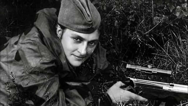 Фонозапись выступления Героя Советского Союза Людмилы Михайловны Павличенко