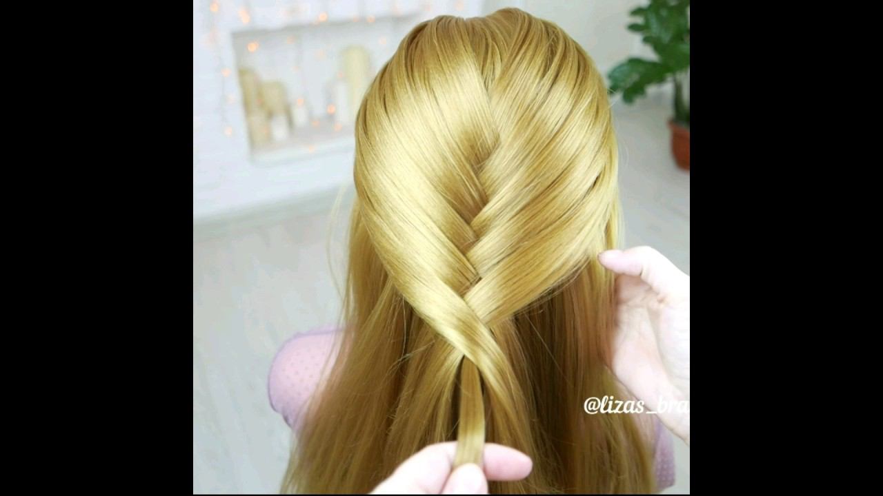 Super easy fishtail braid