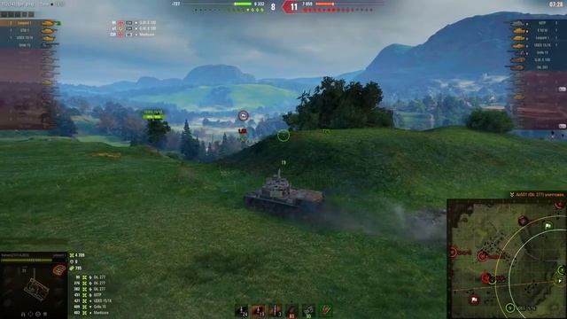 World of Tanks. СТРАШНОЕ ОРУДИЕ У СРЕДНЕГО ТАНКА В WOT! АС В ДЕЛЕ!.mp4