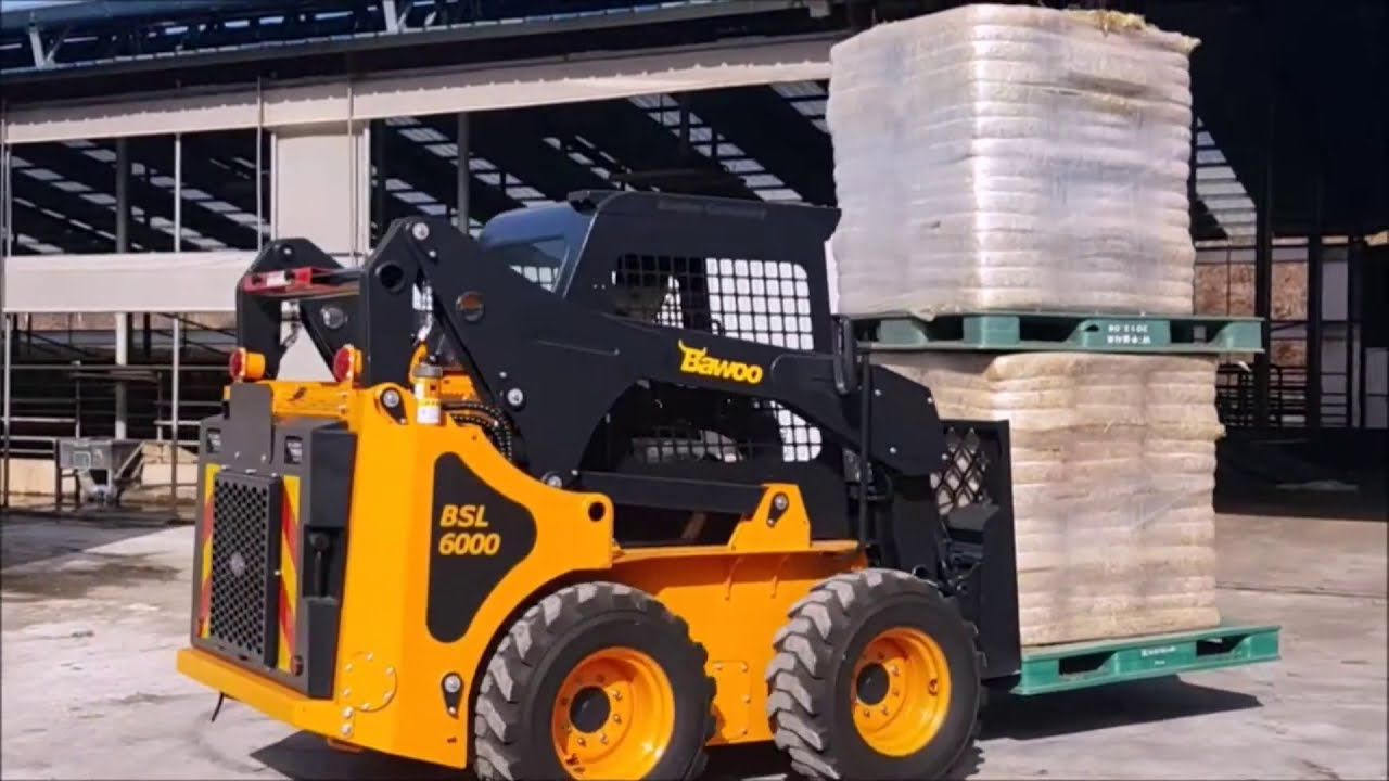 Минипогрузчик BAWOO BSL 330 (6000) с вертикальным подъемом.