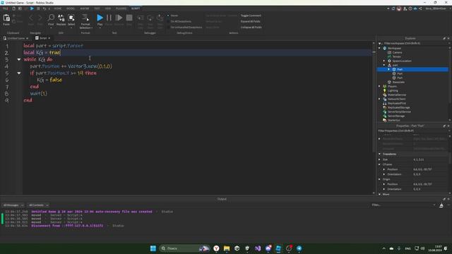 Циклы for,in pairs() и while! Roblox Studio 2024 ГАЙД